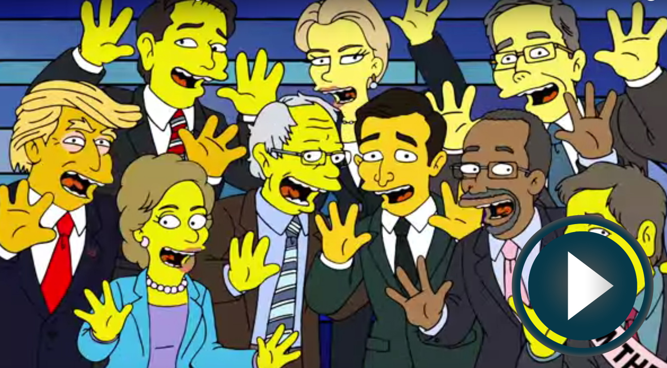 "The Simpsons" Imagines A Pleasant Presidential Election In "The ...